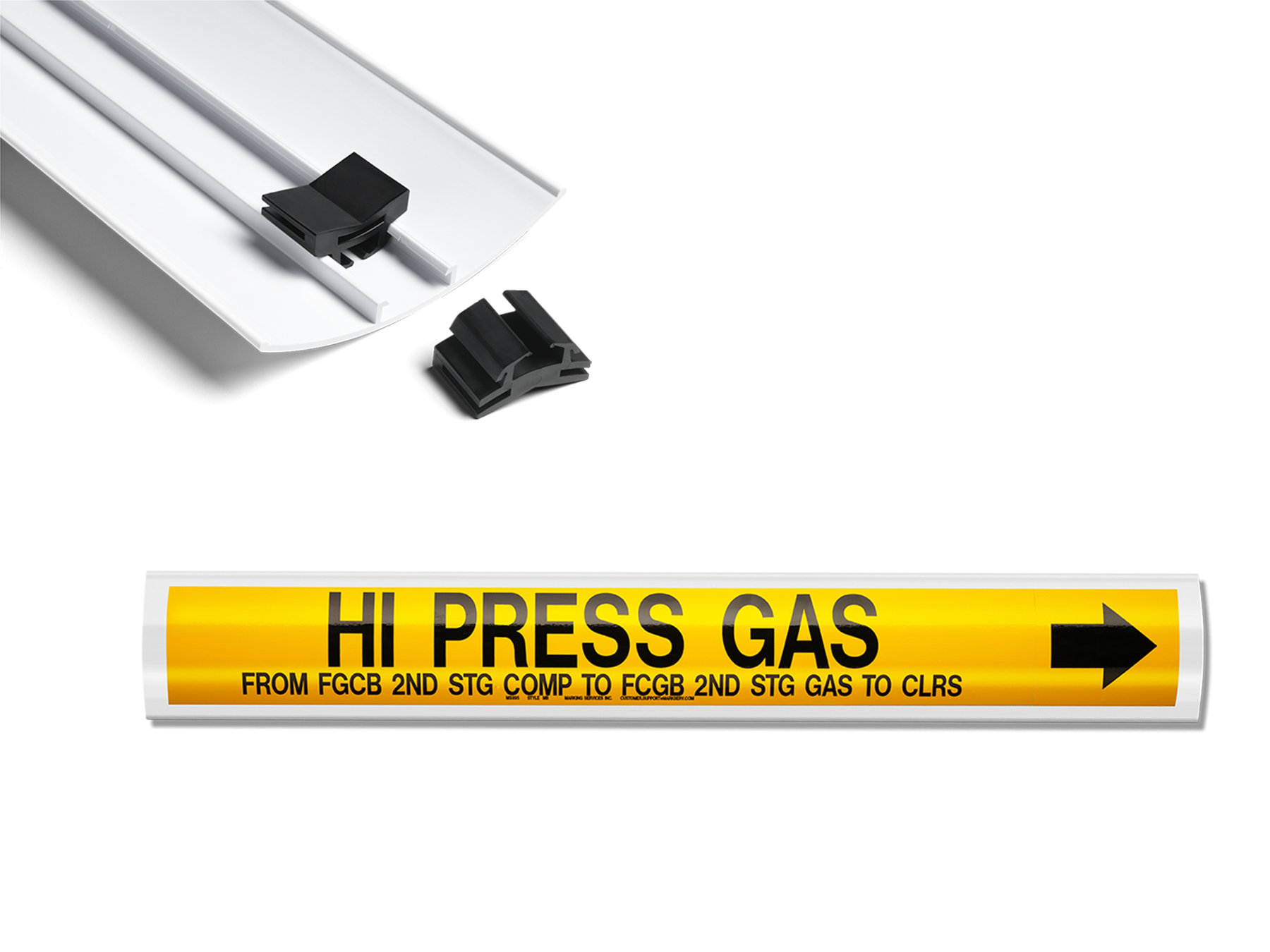 Pipe Markers | Marking Services, Inc.