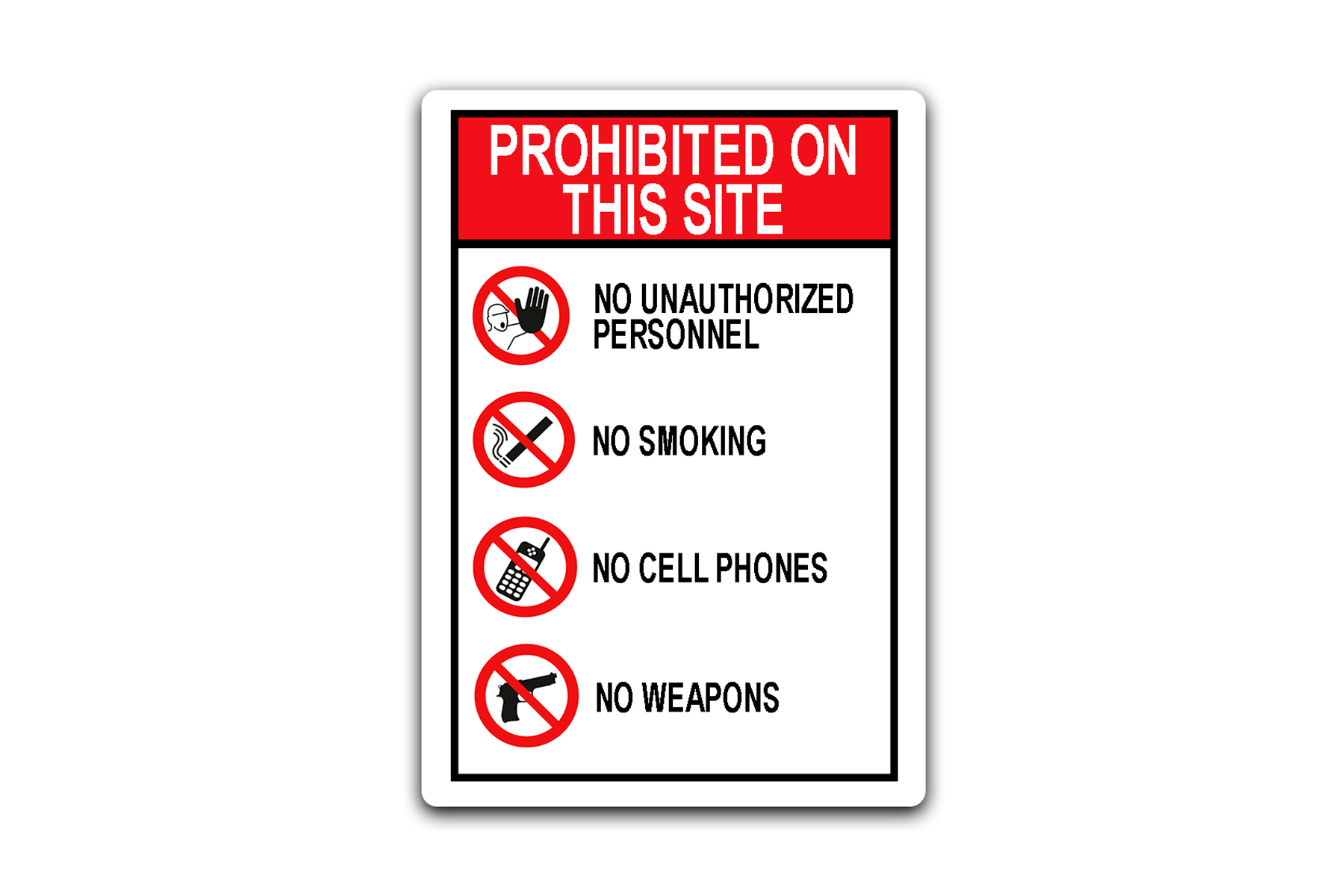 Safety Signs | Marking Services, Inc.