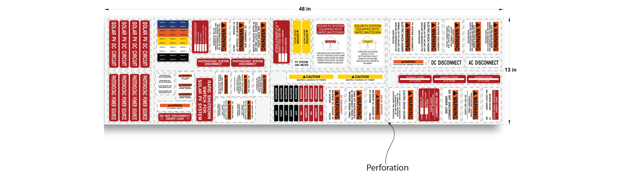 New Residential Solar Labeling Kits Available | Marking Services ...